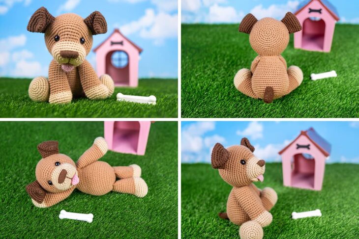 Crochet Dog Free Amigurumi Pattern