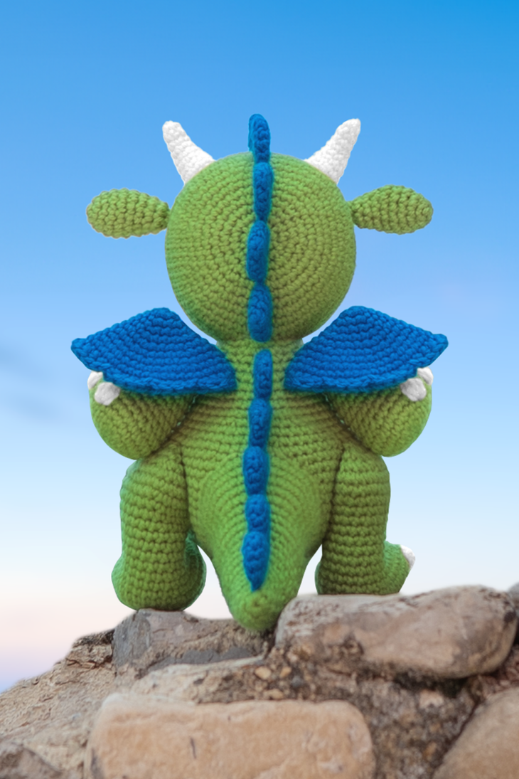 Free Dragon Crochet Pattern 🐲