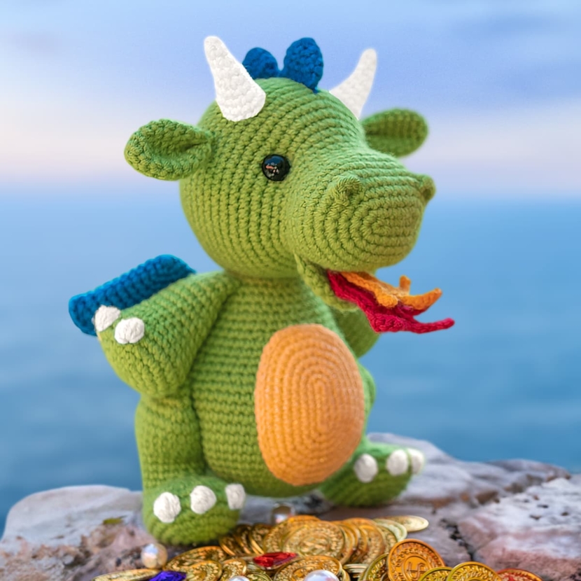 Free Dragon Crochet Pattern 🐲