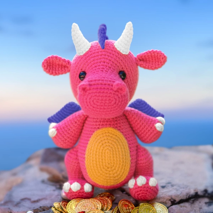 Free Dragon Crochet Pattern 🐲